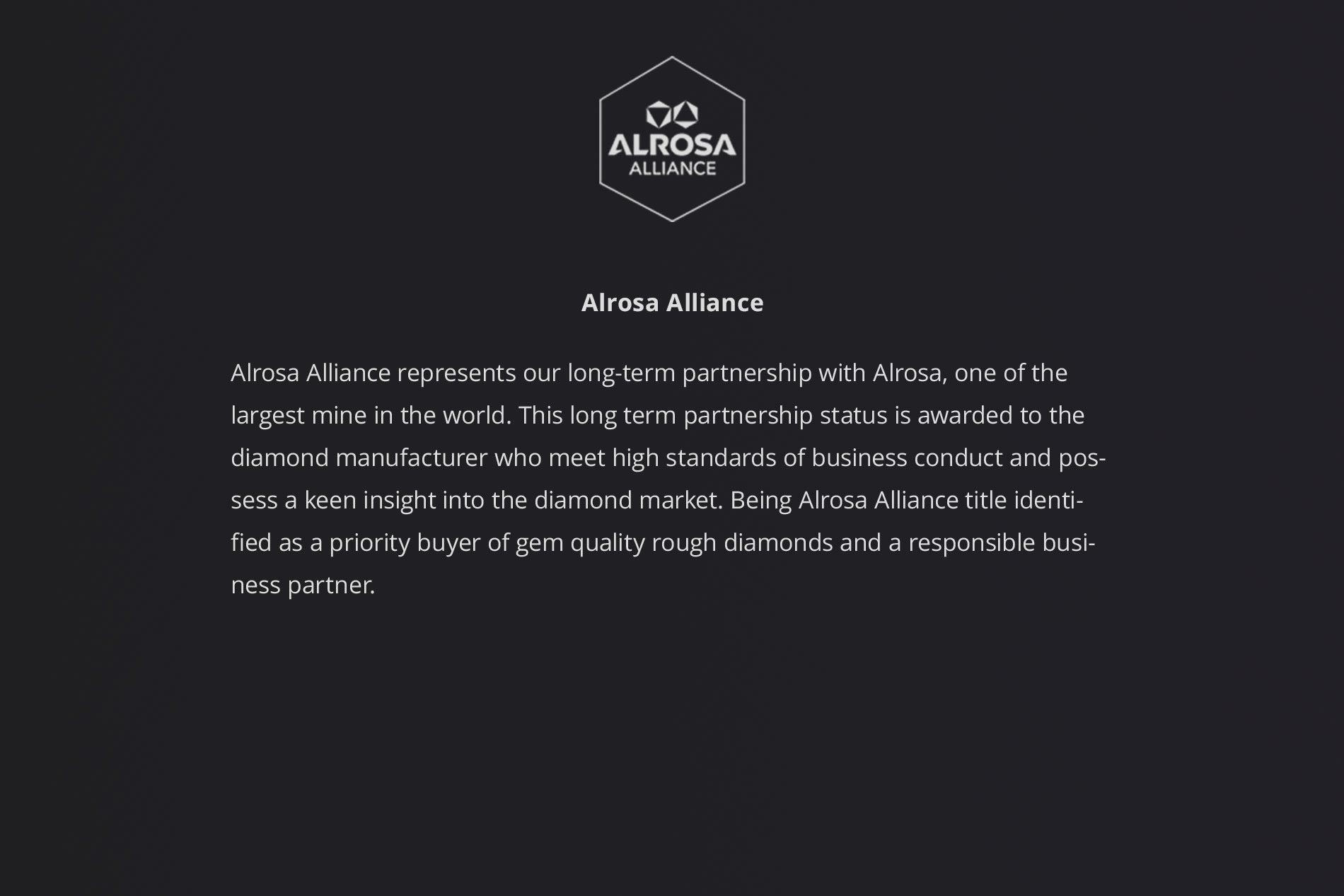 Alrosa Logo Alrosa Diamond Mine Brilliant Projects :: Photos, Videos,